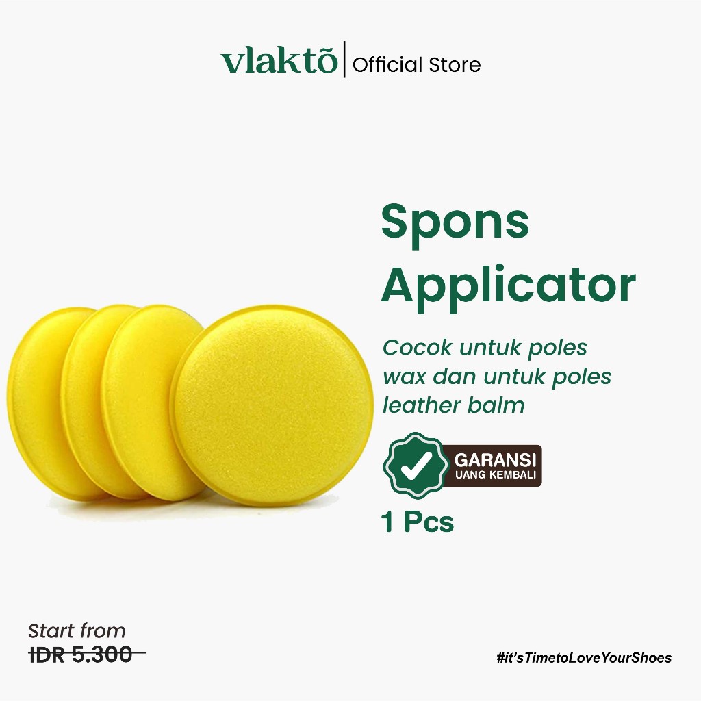 Jual Spons Aplikator Leather Balm / Spons Poles Wax Aplikator | Shopee ...