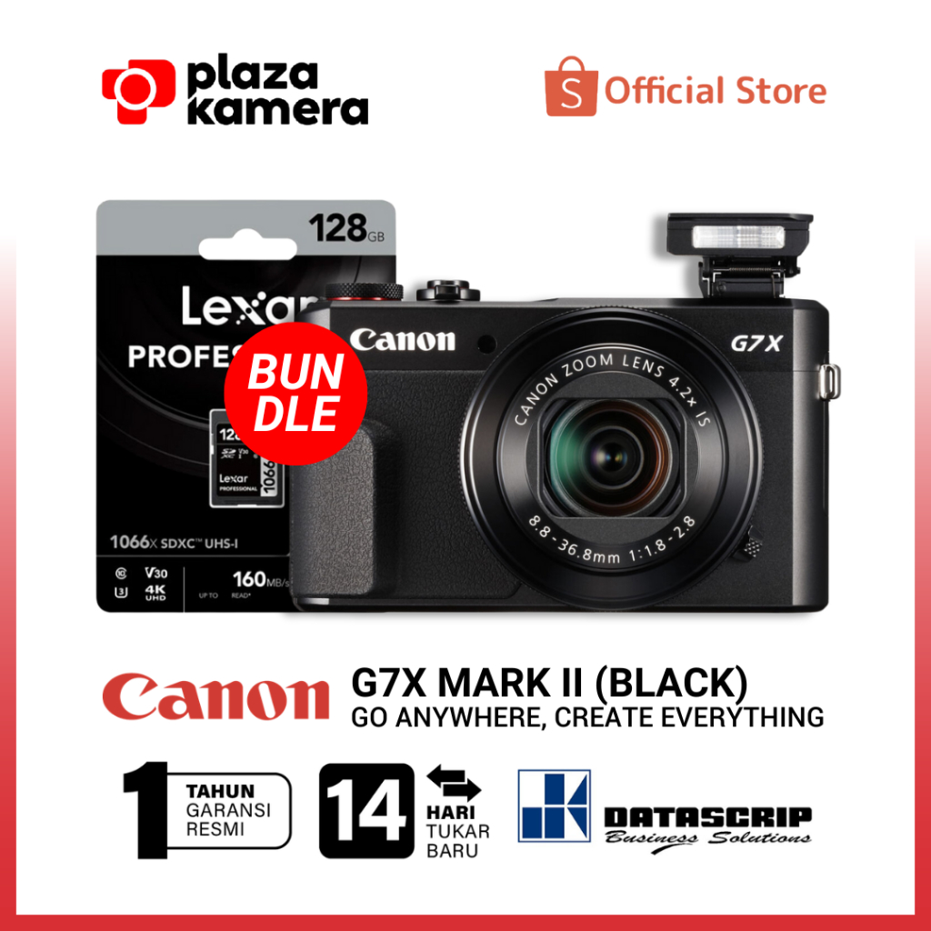 Jual Canon G7X Mark II Kamera Pocket Powershot G7X II | Shopee Indonesia