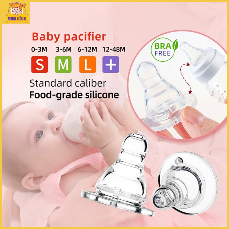 Jual Baby Puting Susu Soft Teat for Avent Natural Neck Bayi Botol Silicon Nipple 3.7CM Anti ...