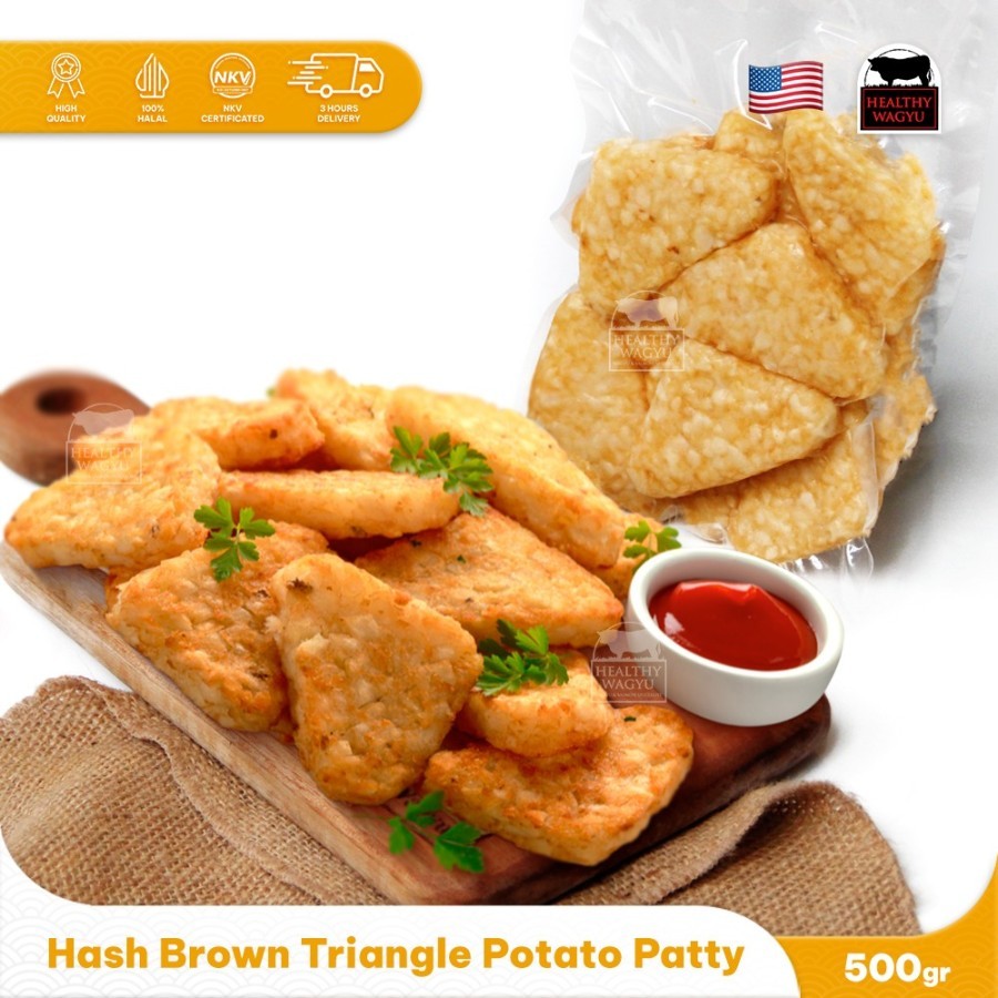 Jual Mccain Hash Brown Triangle Potato Kentang Segitiga Import 500gr ...