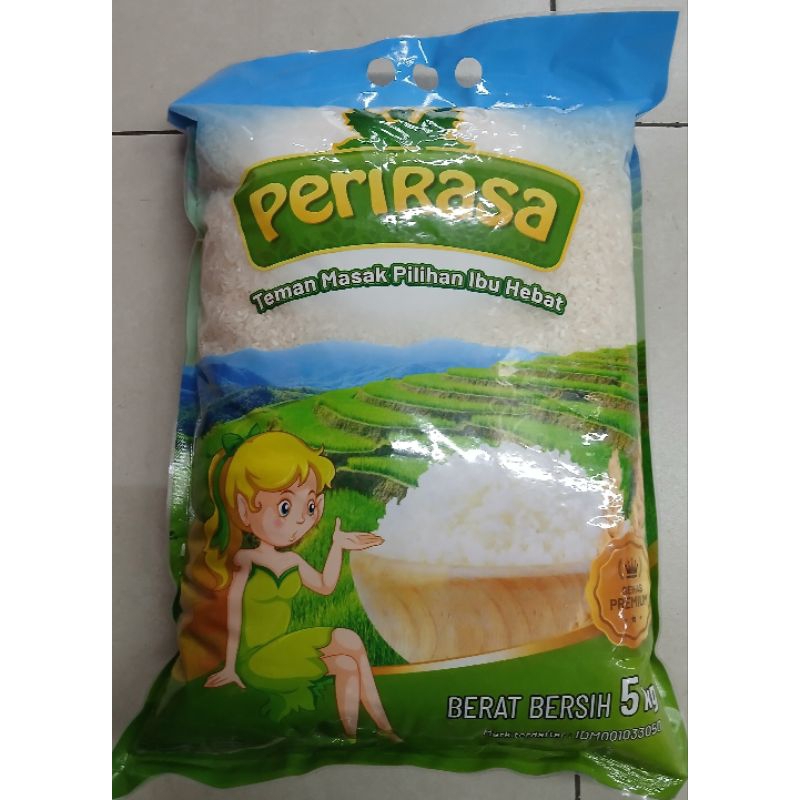 Jual Beras Premium PERI RASA 5kg - TM, SI | Shopee Indonesia