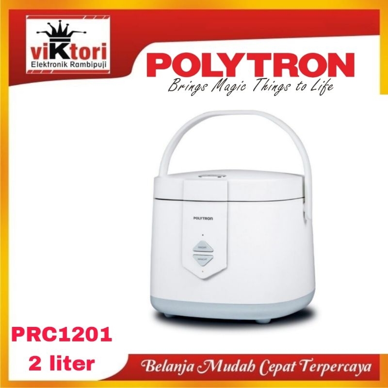 Jual POLYTRON RICE COOKER DONABE PRC 1201 2 LITER / MAGIC COM POLYTRON ...