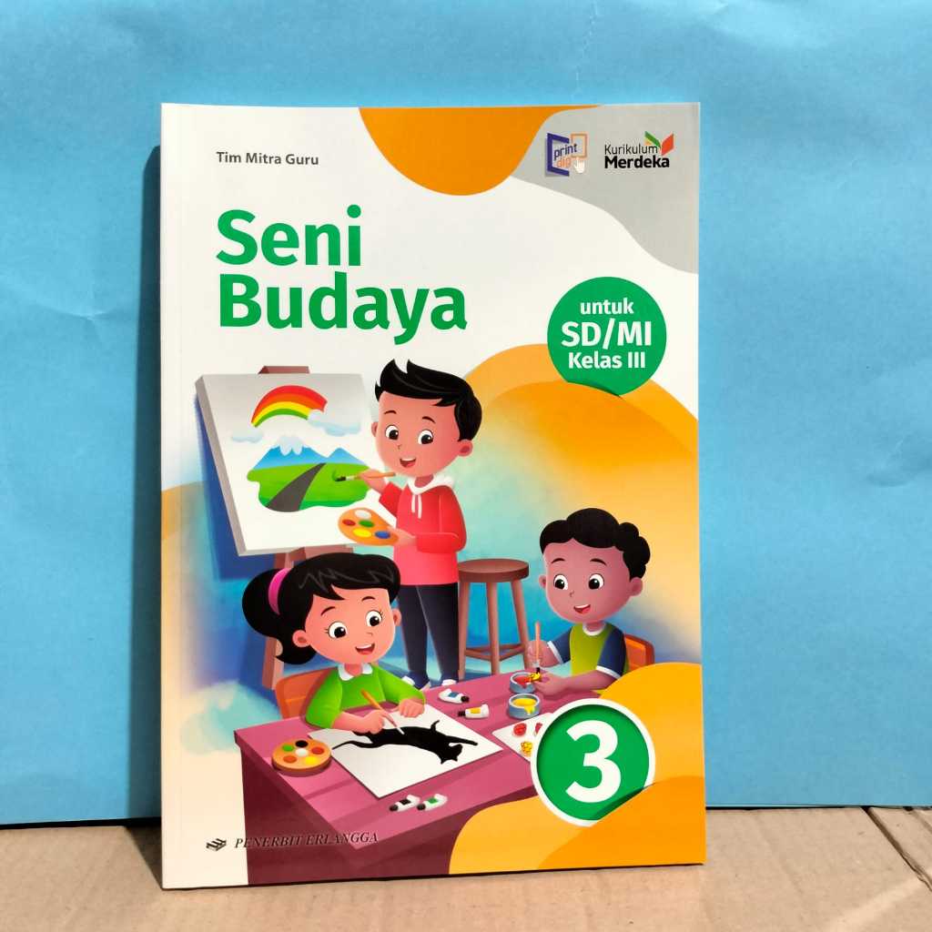 Jual ORIGINAL SENI BUDAYA KELAS 3 SD / MI ERLANGGA TIM MITRA GURU ...
