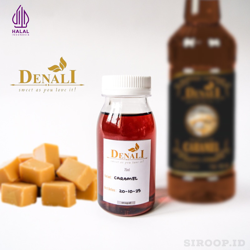 Jual Denali Syrup Coffee Repack Caramel (30ml,75ml,100ml) | Shopee ...
