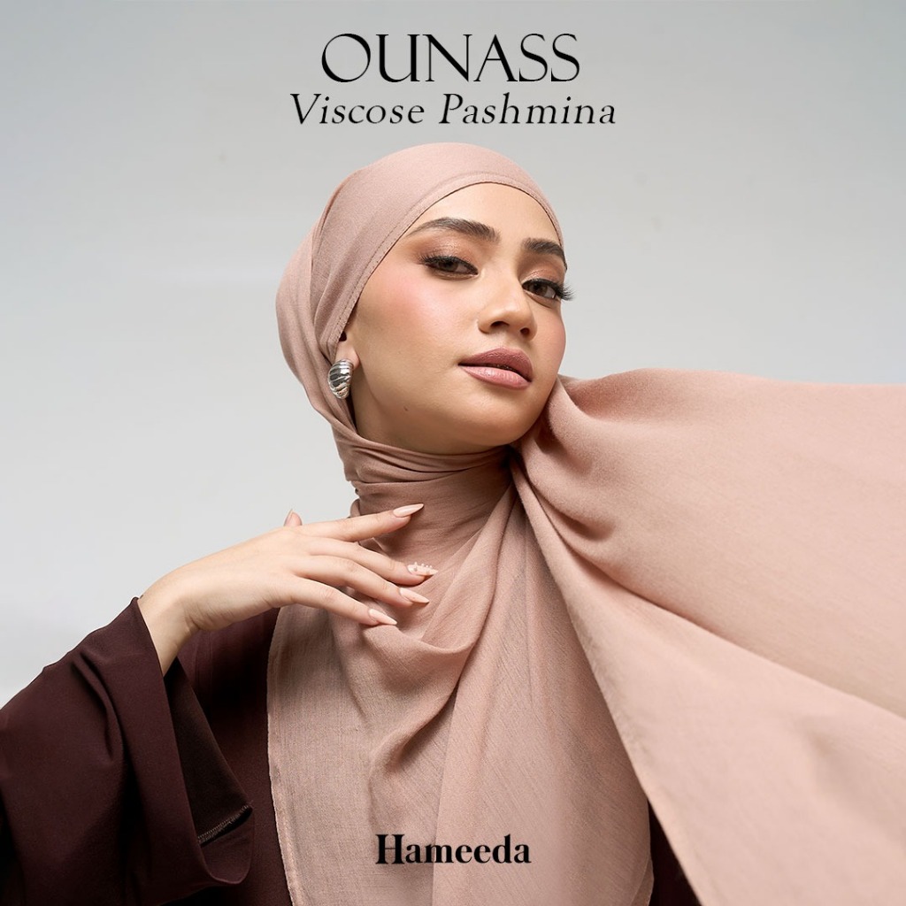Jual Hameeda - OUNASS Viscose Pashmina | Shopee Indonesia