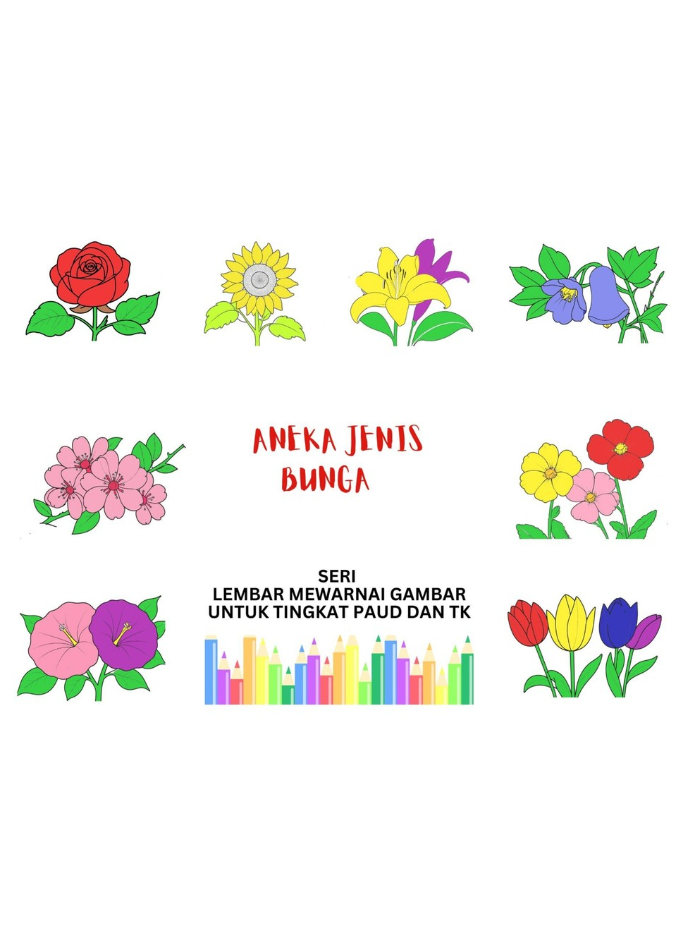 Jual LEMBAR MEWARNAI / COLORING PAGES / KERTAS GAMBAR / KERTAS MEWARNAI ...