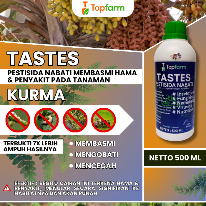 Jual Obat Hama Tanaman Pohon Kurma / Obat Ulat Daun Kurma / Obat ...