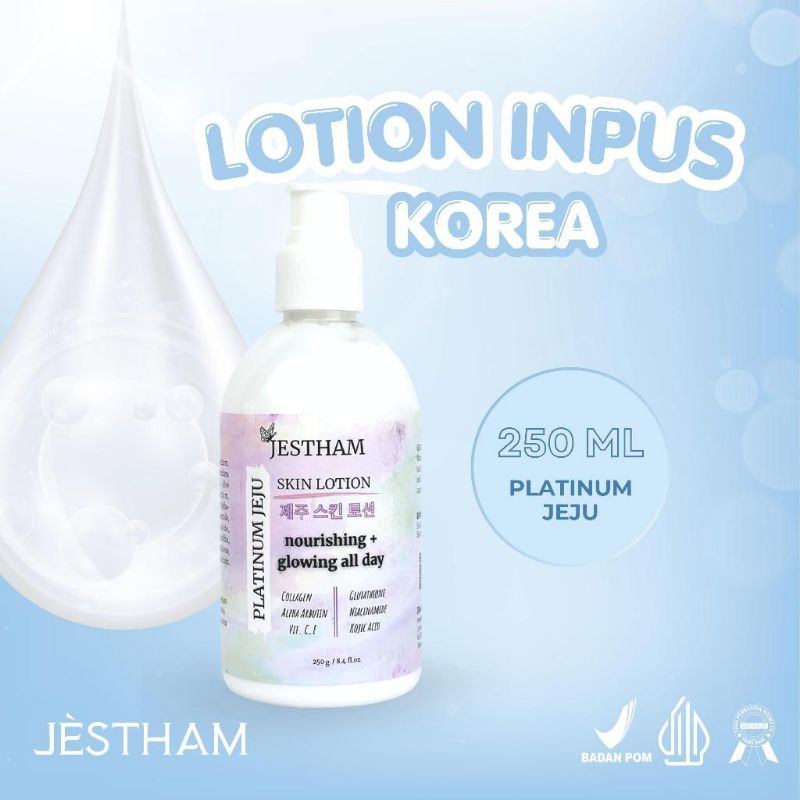 Jual Jestham Skin Lotion Inpus Korea Big 250 ML | Shopee Indonesia