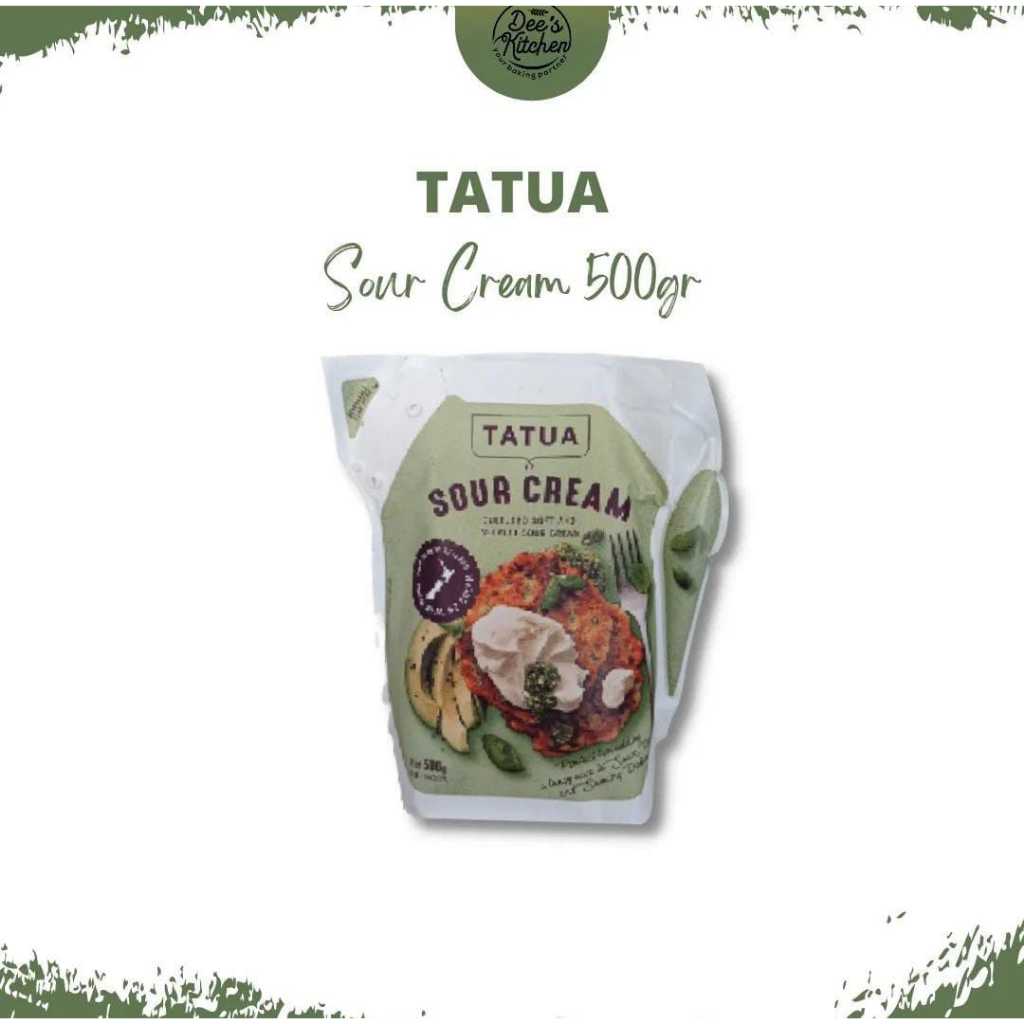 Jual TATUA SOUR CREAM 500gr - Sourcream import New Zealand /BAHAN KUE ...