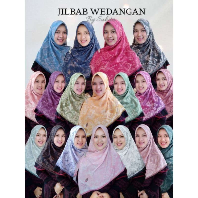 Jual Jilbab Wedangan by Suhita | Shopee Indonesia