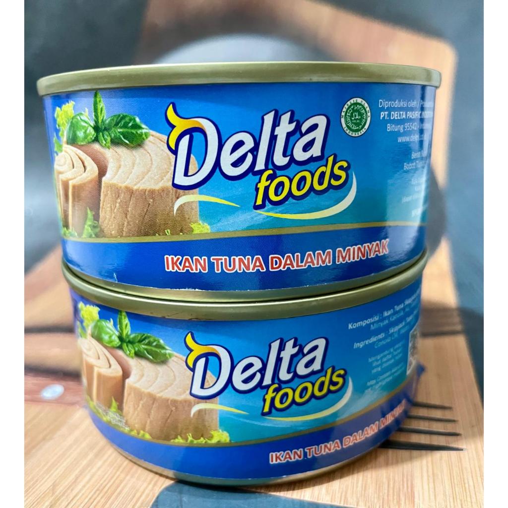 Jual Delta Food Tuna Kaleng 165 gr | Shopee Indonesia