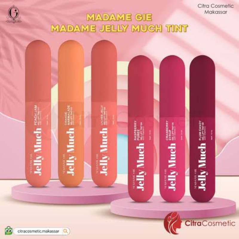 Jual Madame Gie Madame Jelly Much - Lip Tint Jelly | Shopee Indonesia