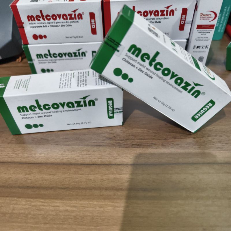 Jual metcovazin reguler hijau 50gr salep luka | Shopee Indonesia