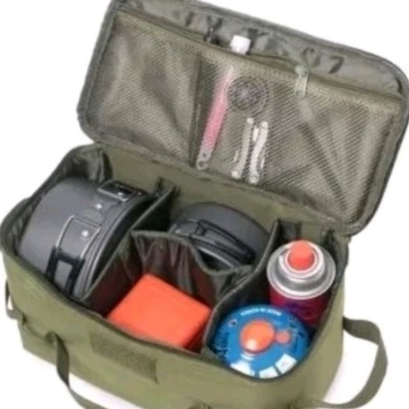 Jual Tas peralatan piknik tas makeup serbaguna Tas campin simpel ...
