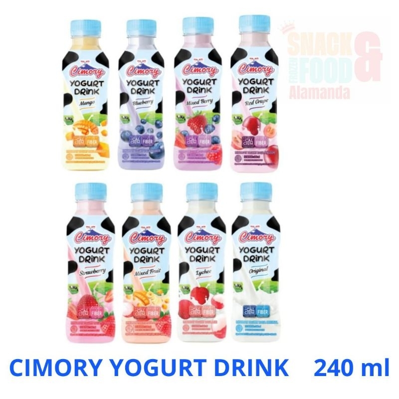 Jual Cimory Yogurt Drink & Low Fat 240 ml (Go Send) | Shopee Indonesia