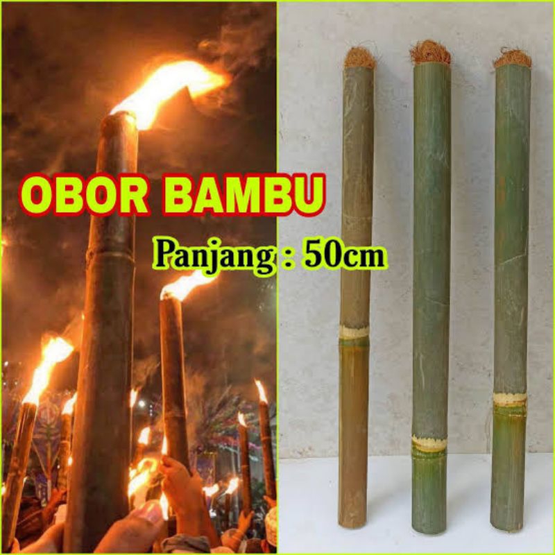 Jual OBOR BAMBU PANJANG 50CM (Komplit) | Shopee Indonesia