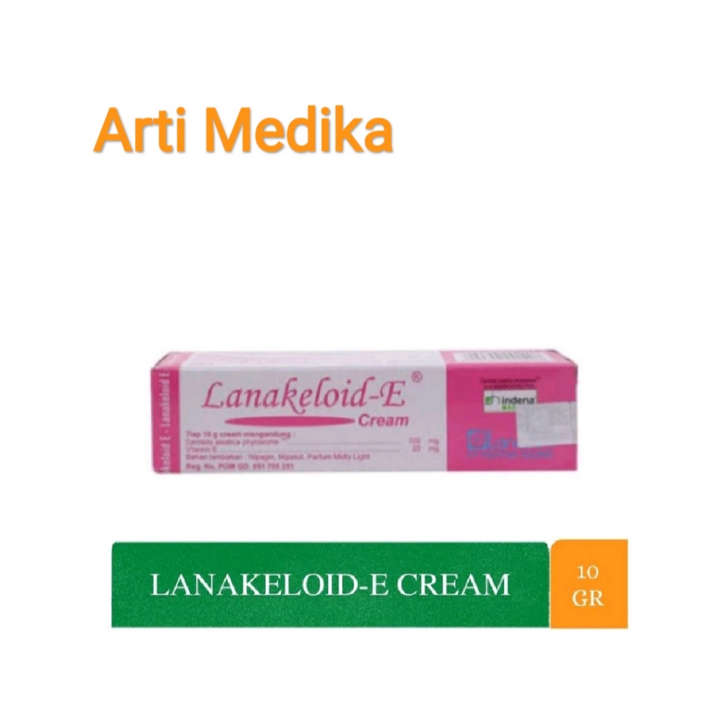 Jual Lanakeloid E Cream 10 gr / Krim Penghilang Bekas Luka Bakar ...