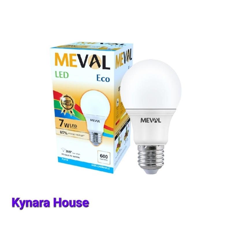 Jual Meval Lampu LED Eco EB1-07A Box 7 Watt | Shopee Indonesia