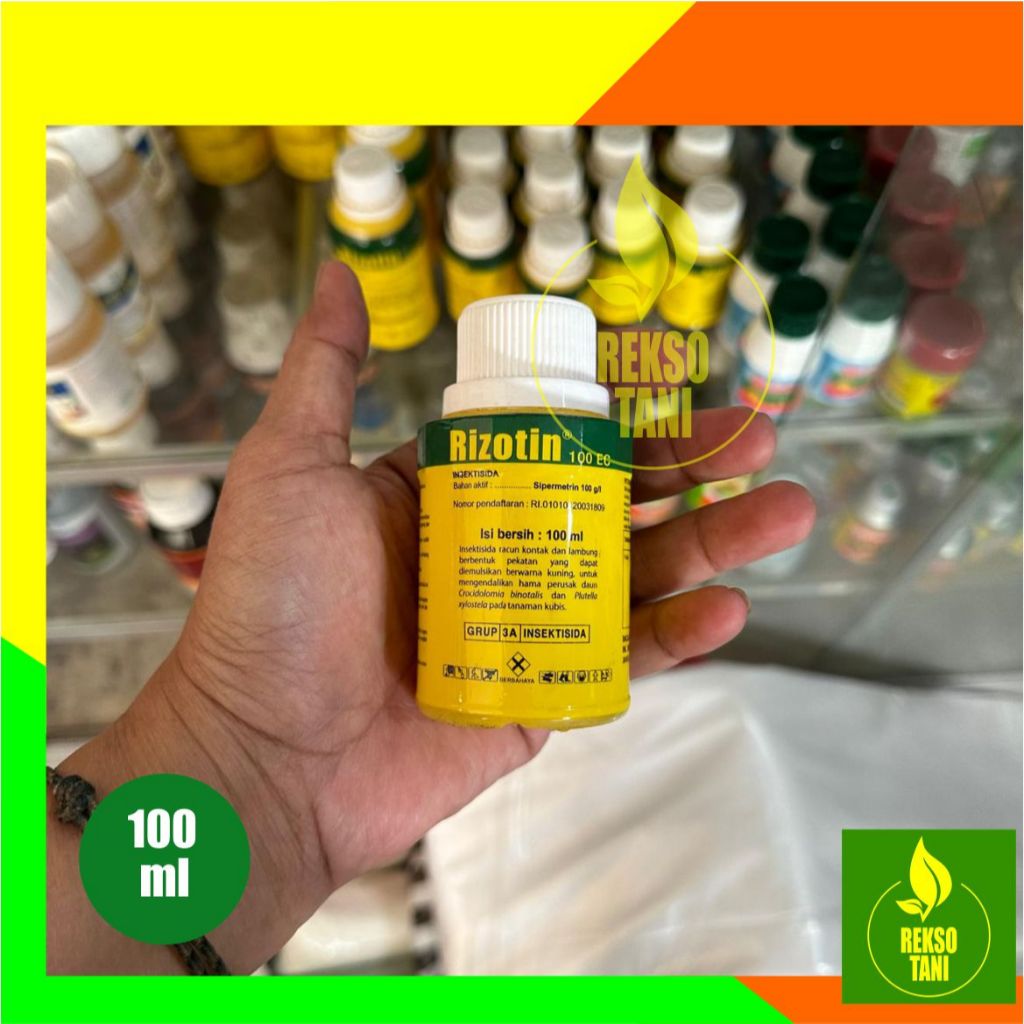 Jual Insektisida RIZOTIN 100EC 100ml | Shopee Indonesia