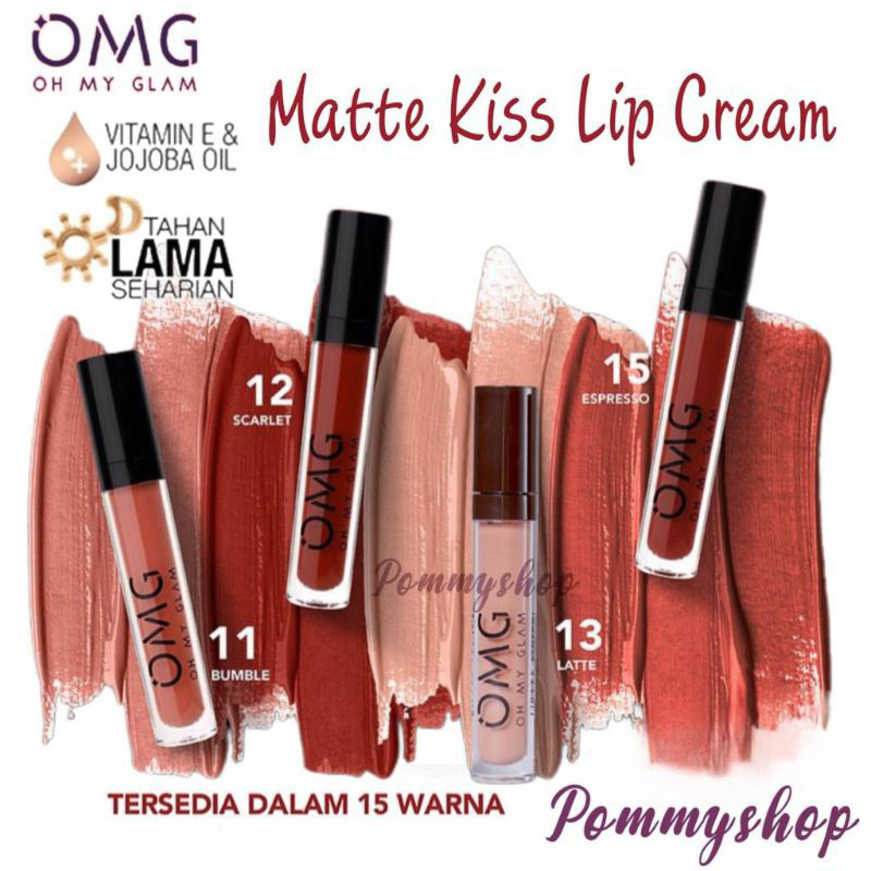 Jual OMG LIPCREAM 27 WARNA | Shopee Indonesia