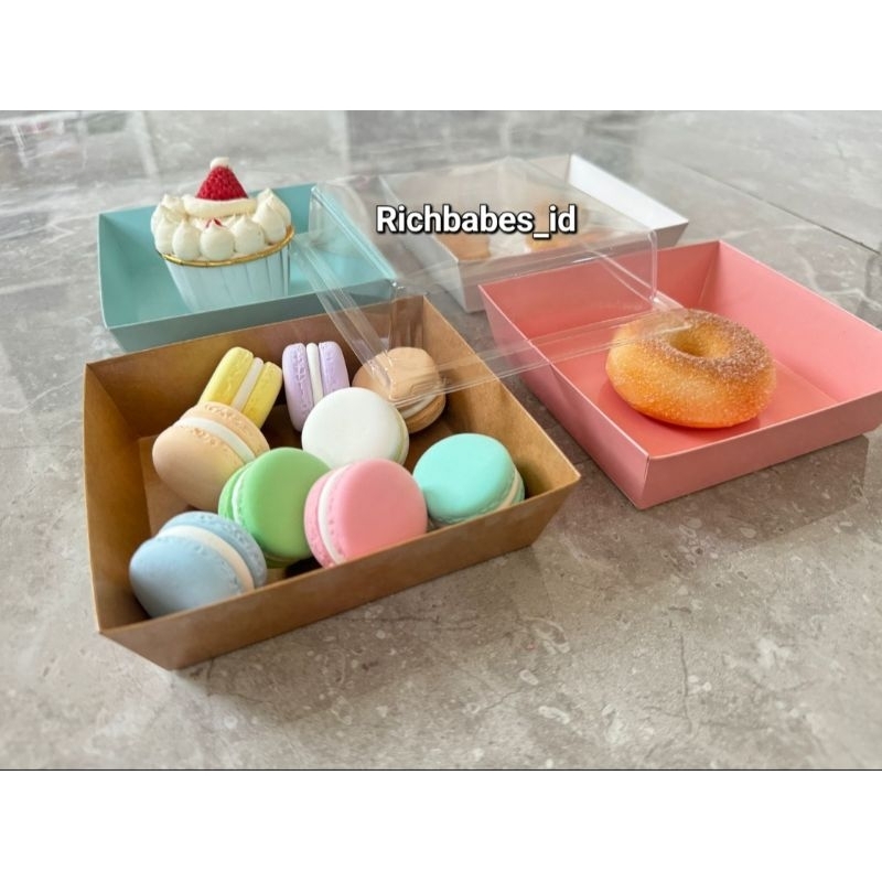 Jual BOX MILK BUNS MINI CAKE BOX DESSERT JAPANESE FLUFFY PANCAKE ...
