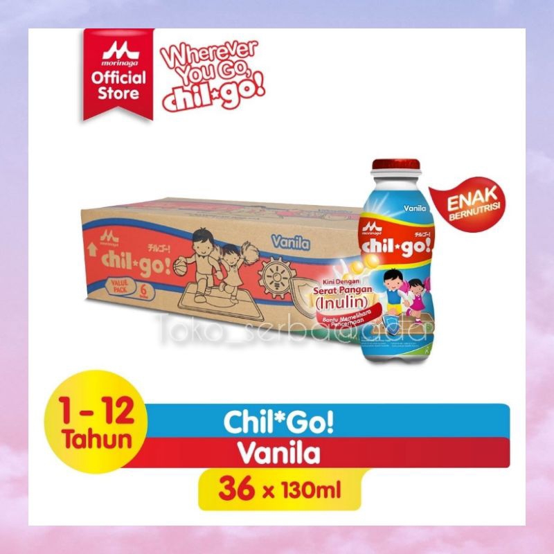 Jual Morinaga Chil Go Uht 130ml Vanila (Karton) | Shopee Indonesia