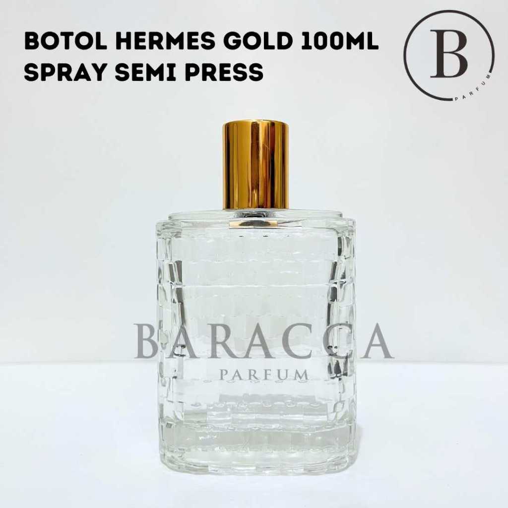 Jual Botol Parfum Hermes Gold 100ML Semi Press - Botol Parfum Kosong ... Jual Botol Parfum Hermes Gold 100ML Semi Press - Botol Parfum Kosong ...