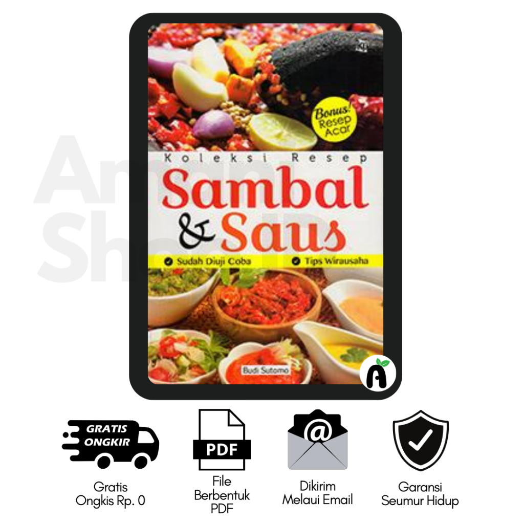 Jual Koleksi Resep Sambal Saus (Budi Sutomo) | Amani Shop ID | Shopee ...