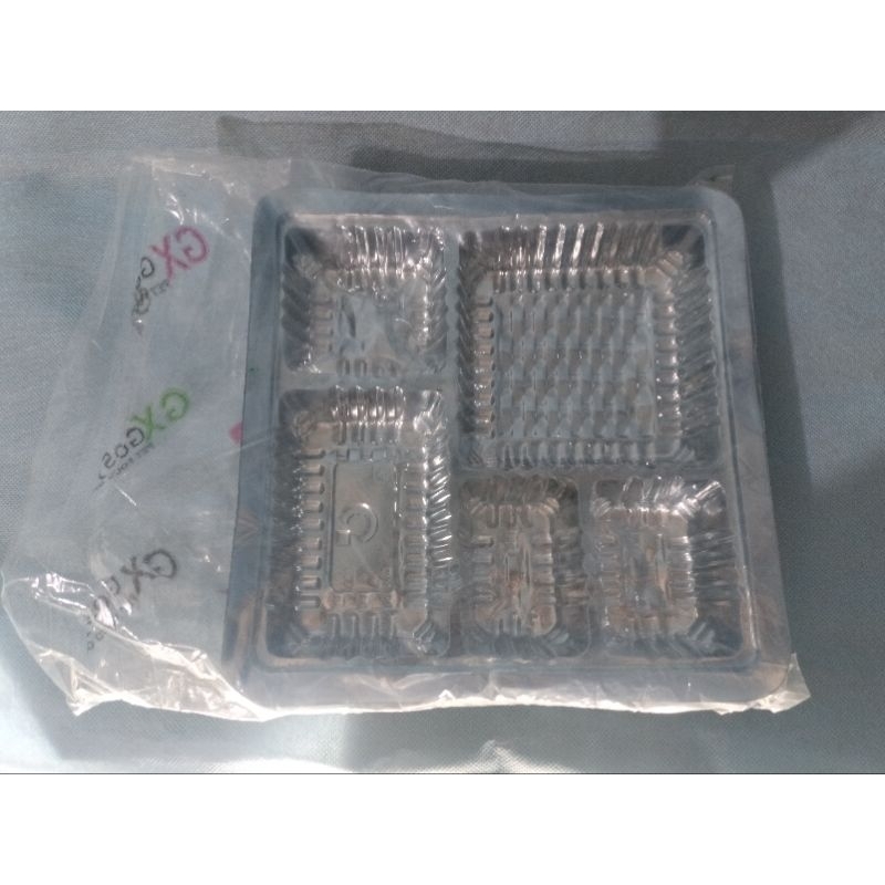Jual MIKA TRAY 20x20 / MIKA SEKAT 5 NASI BOX / MIKA DALAMAN DUS ISI 50 ...