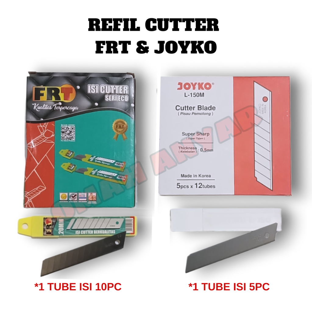 Jual Refill Silet Isi Cutter Joyko FRT Pemotong HPL | Shopee Indonesia