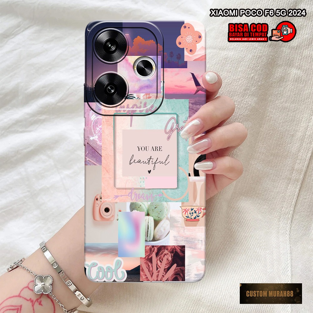 Jual New! Aesthetic Case - Softcase Xiaomi Poco F6 5G 2024 - Terbaru ...