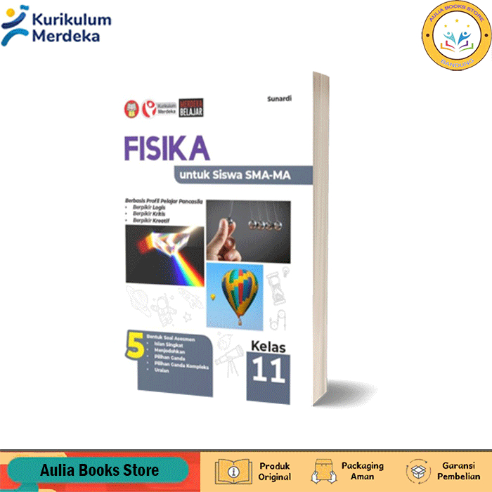 Jual Buku Fisika SMA/MA Kelas XI/11 Kurikulum Merdeka - Sunardi | Shopee Indonesia