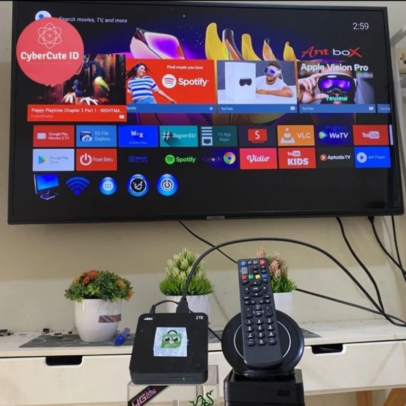 Jual STB ANDROID BOX B860H V2 ROOT UNLOCK FULLSET SIAP PAKAI | Shopee ...