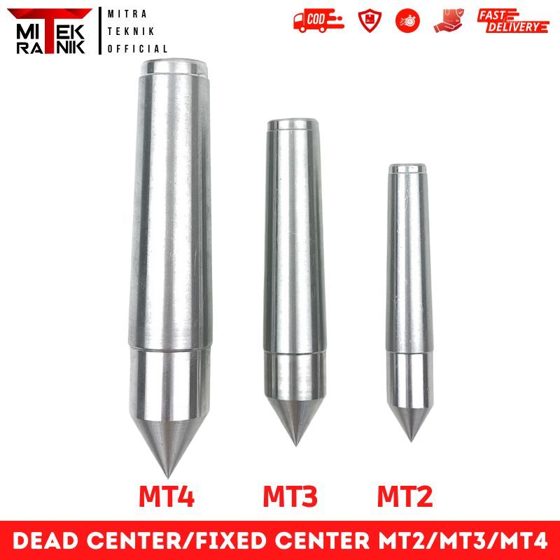 Jual Fixed Center Dead Center MT2 MT3 MT4 Penahan Benda Kerja Pada ...