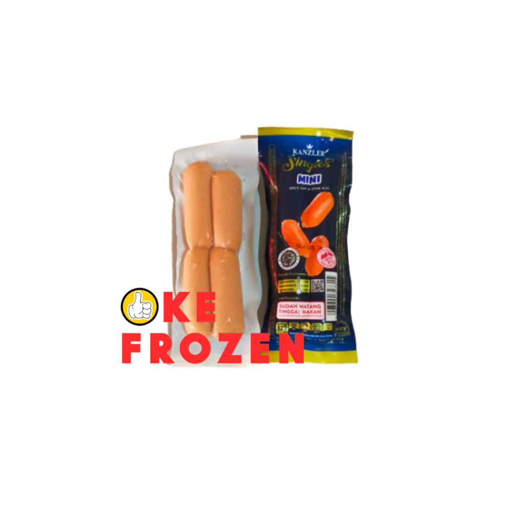 Jual KANZLER SINGLES MINI 65GR ISI 4 SOSIS SAPI DAN AYAM MINI | Shopee ...