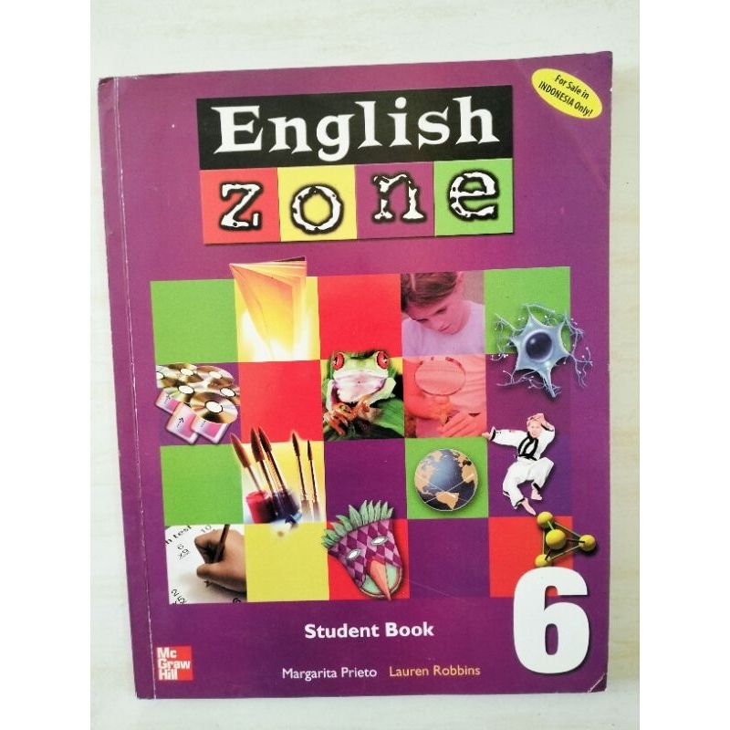 Jual BUKU ENGLISH ZONE STUDENT BOOK 6 - MARGARITA PRIETO | Shopee Indonesia