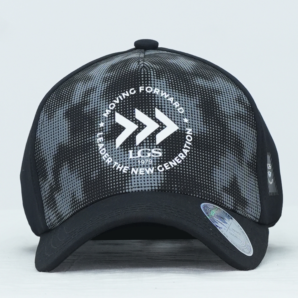 Jual LGS - Topi - Corak Abu - Hitam - JCA.252.335.333.C | Shopee Indonesia