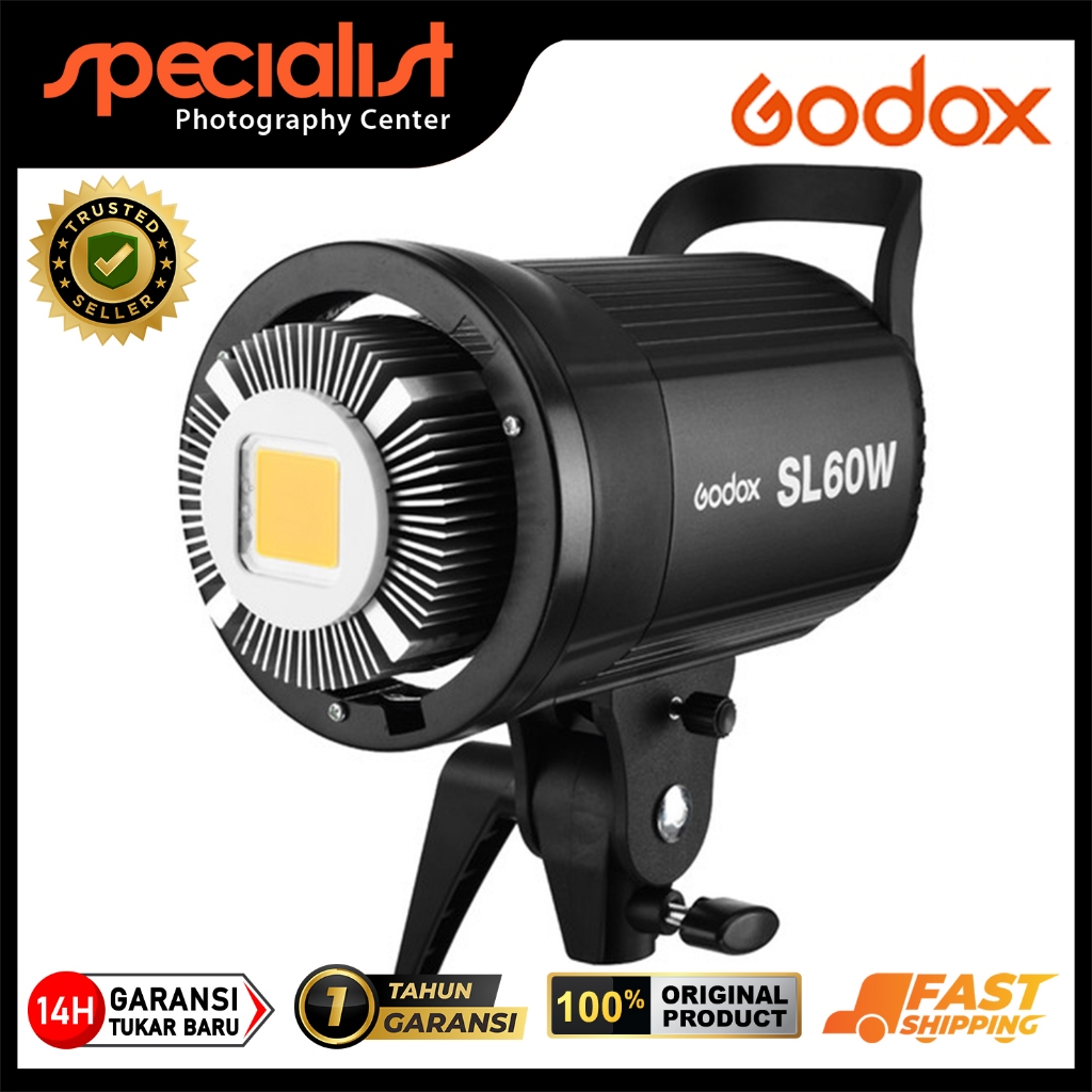 Jual Godox SL 60W / SL60W / SL 60 W LED Video Light | Shopee Indonesia