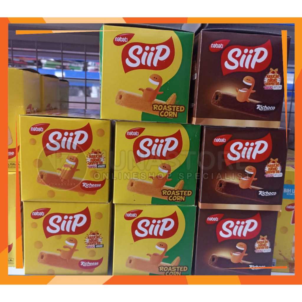 Jual nabati siip box isi 20 pcs x 4gr nabati snack all variant | Shopee ...