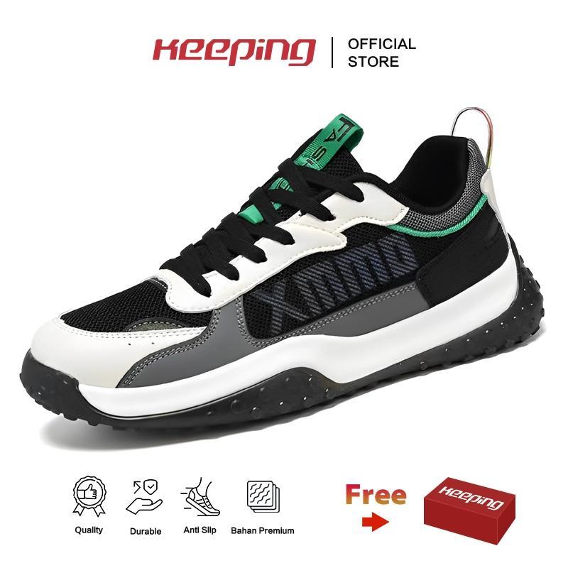 Jual Keeping Sepatu Sneakers Pria Sport Shoes Kekinian Sepatu Olahraga ...