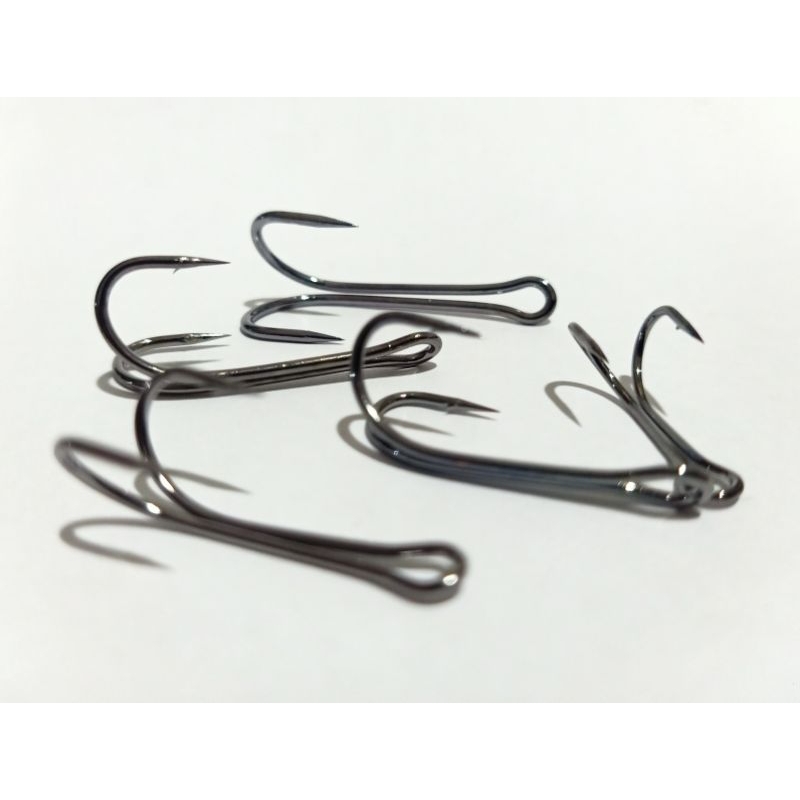 Jual Kail Double Hook 60° Soft Frog isi 50pcs dan isi 10pcs | Shopee ...