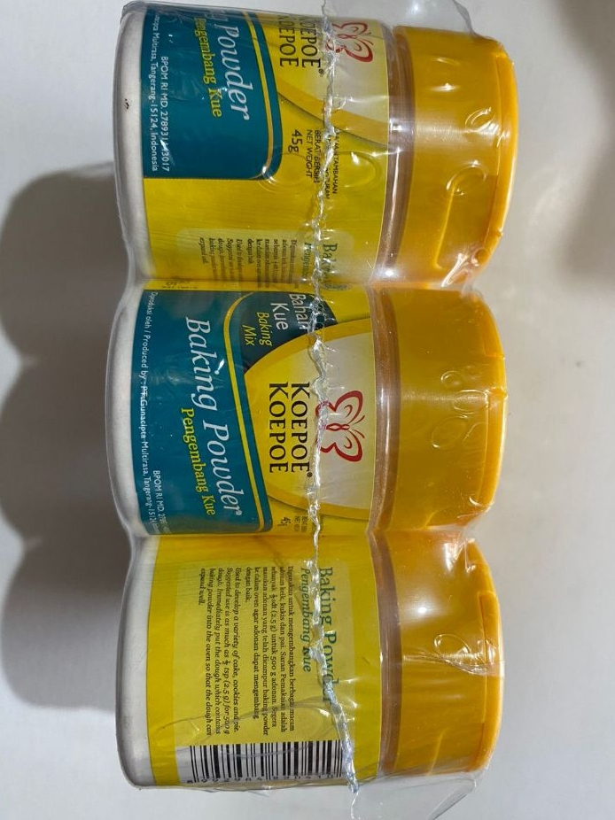 Jual BAKING POWDER KUPU KOEPOE 45 gr / BUBUK | Shopee Indonesia