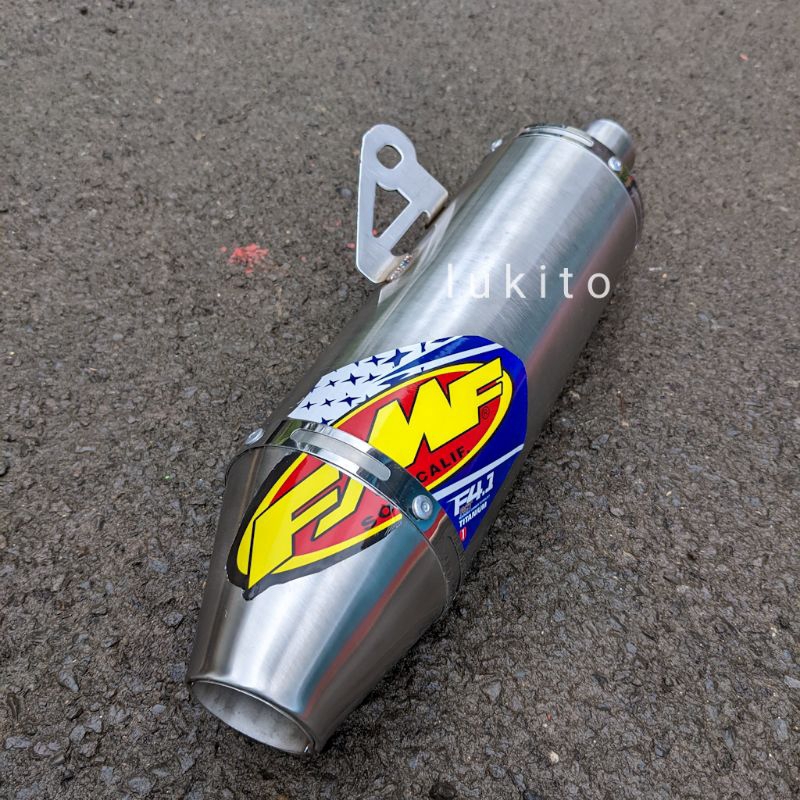 Jual FMF F4 Muffler Exhaust Racing 38mm for CRF 150 KLX 150 XR 150 XR ...