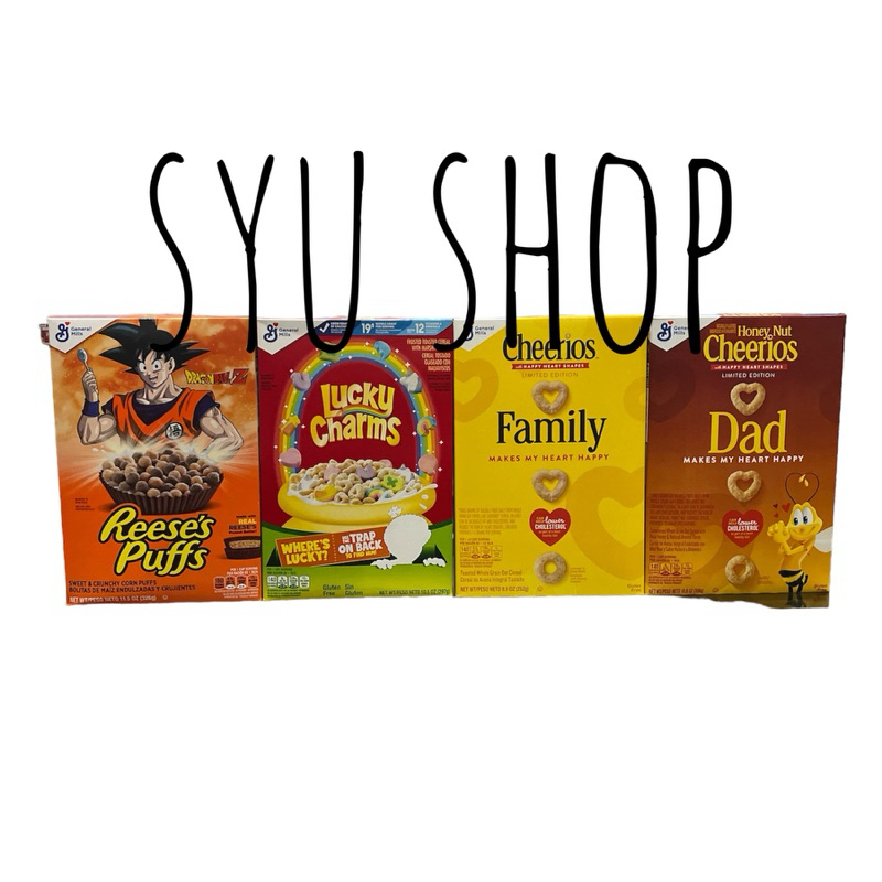 Jual reese's reeses puff puffs peanut butter cereal cheerios original ...