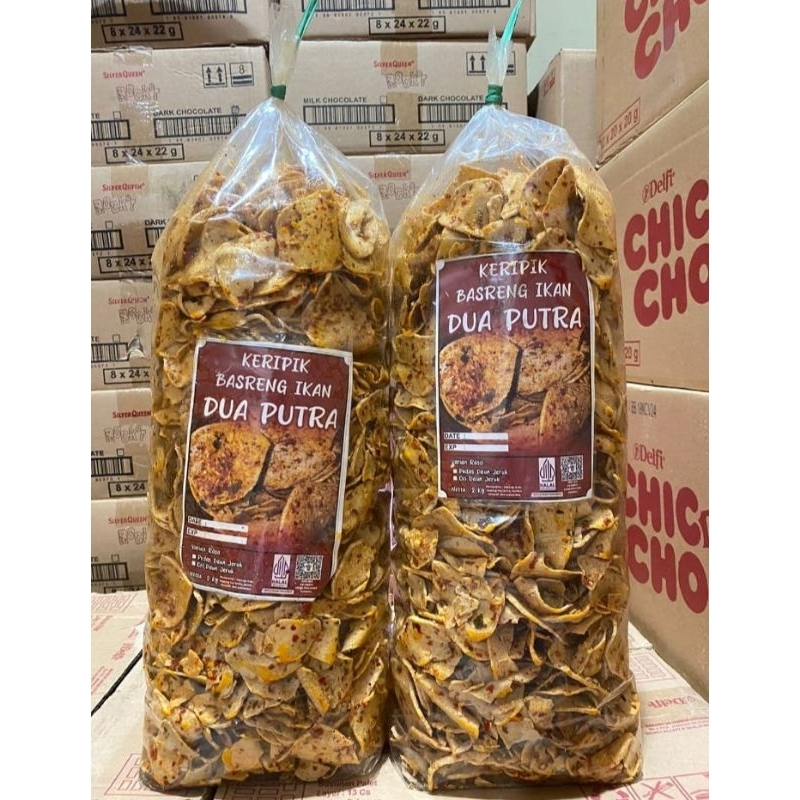 Jual Keripik Basreng DUA PUTRA 200gr - 2kg | Shopee Indonesia