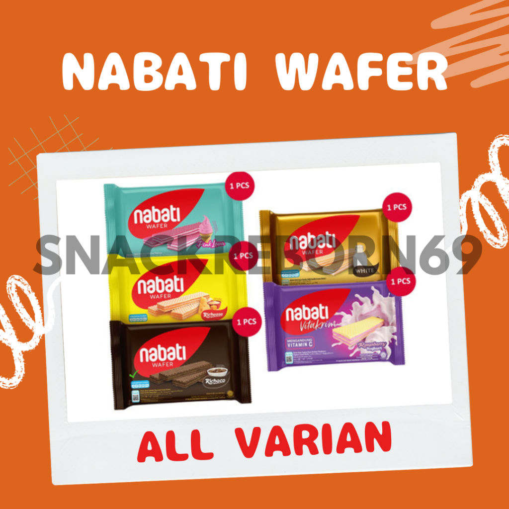 Jual Richeese Wafer Nabati All Varian 50 gram | Shopee Indonesia