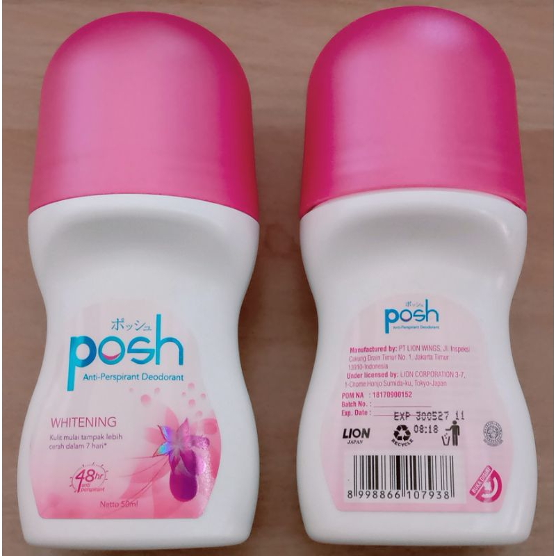 Jual Posh roll on Whitening 50 ml | Shopee Indonesia