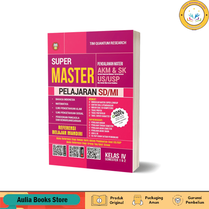 Jual Buku Super Master SD/MI Kelas IV - AKM & SK, US/USP | Shopee Indonesia