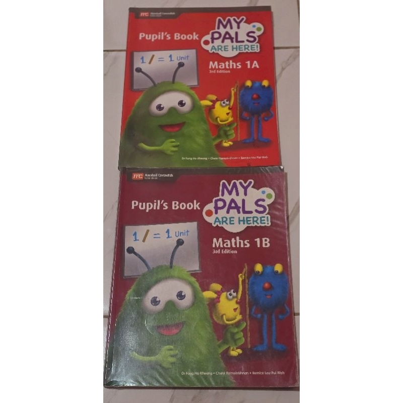 Jual My Pals Are Here Maths Pupils Book 1A 1B (3 rd Edition ) | Shopee Indonesia