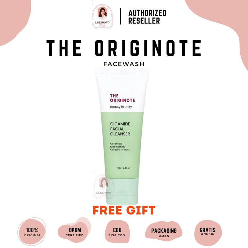 Jual [READY] THE ORIGINOTE Cicamide Facial Cleanser / Face Wash The ...